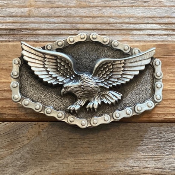 The Great American Buckle Co. | Accessories | Vintage Eagle And Chain ...